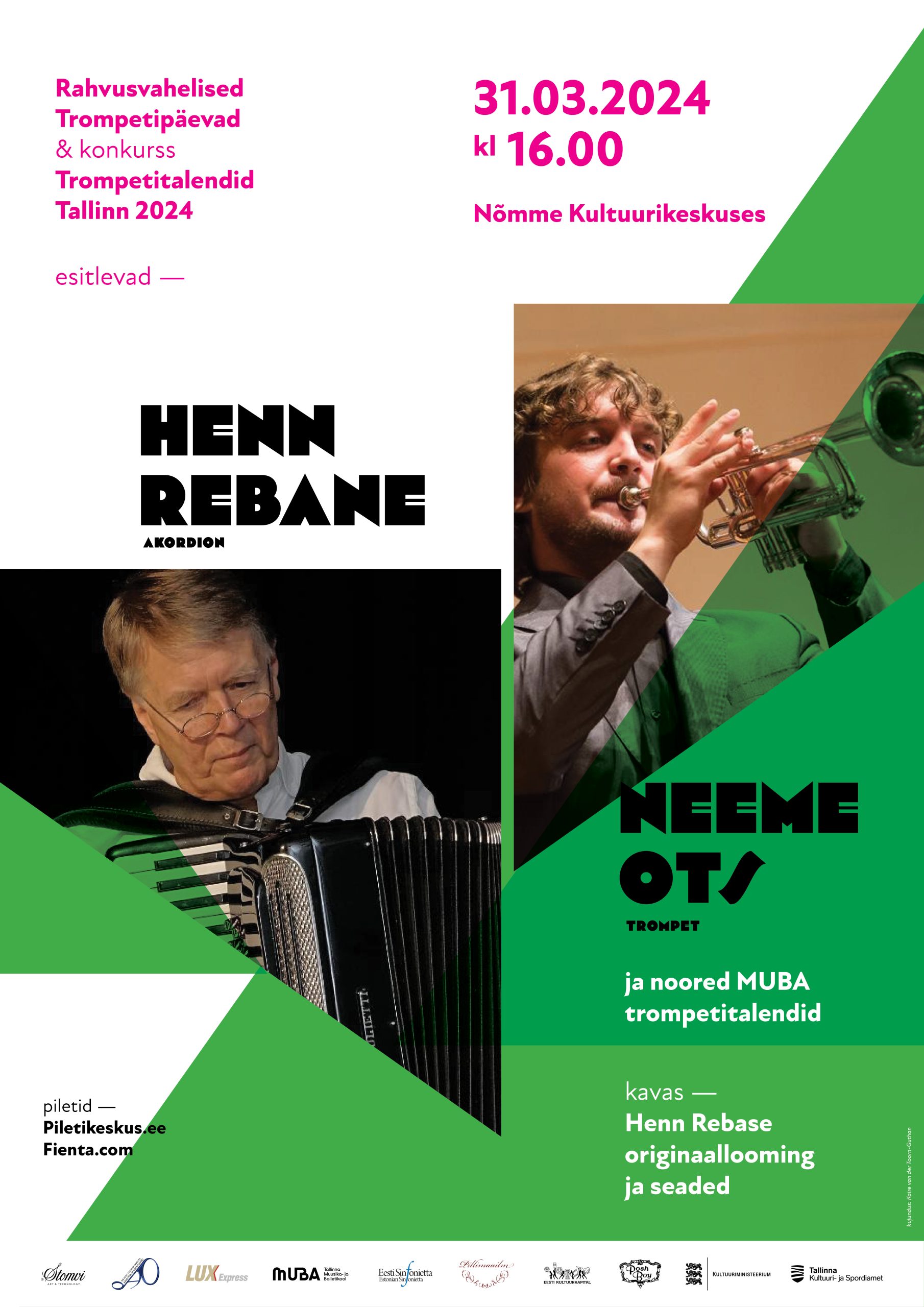 Rahvusvahelised Trompetipäevad | NEEME OTS (trompet), HENN REBANE ...